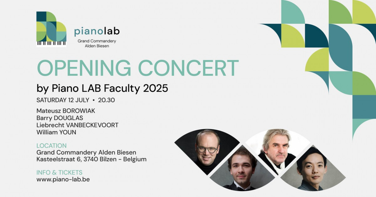 Openingsconcert Piano LAB 2025 Tickets